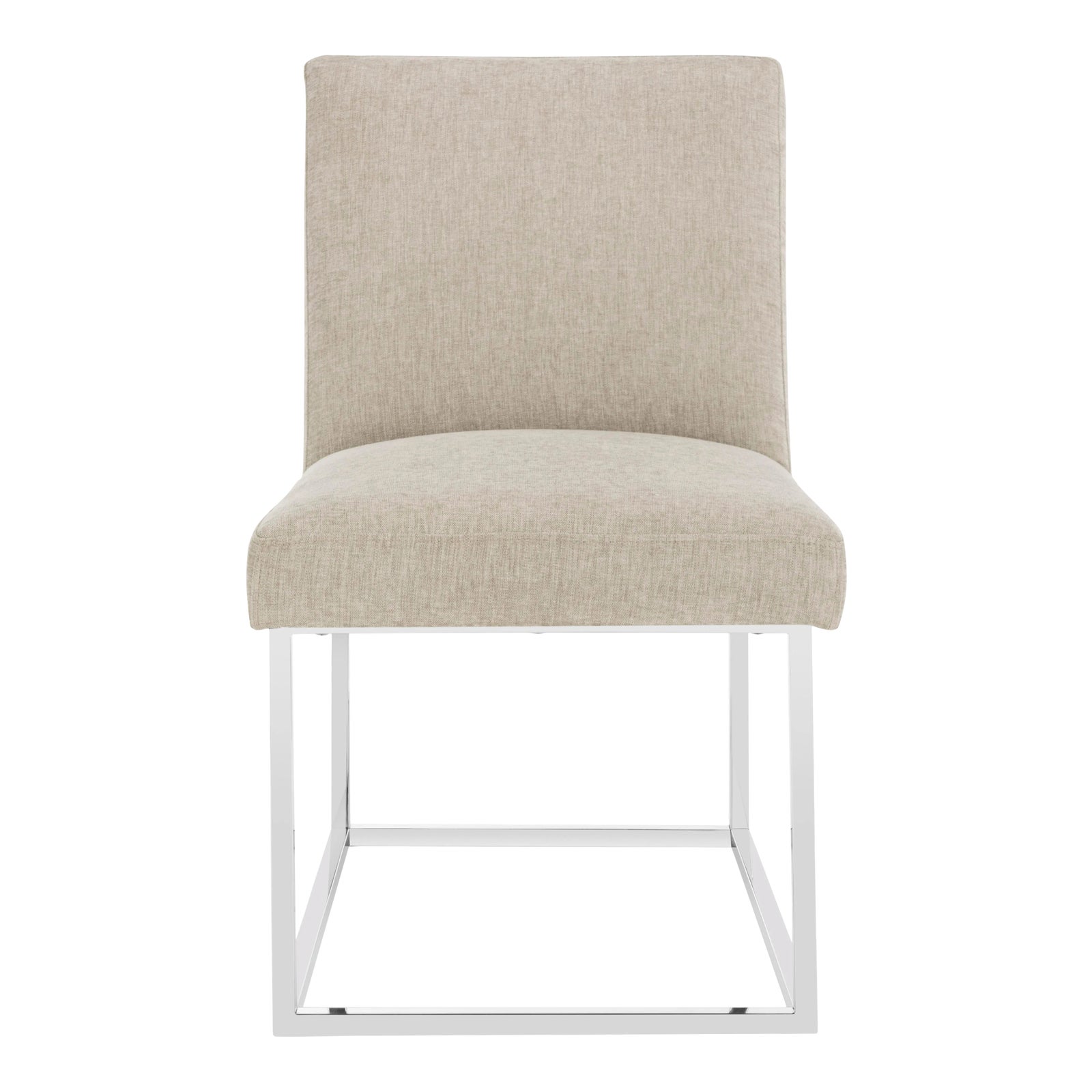 Velvet Side Chair in Hemingway Silver | Chairish