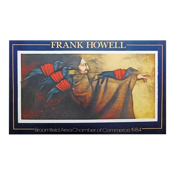Frank Howell Poster "Lakota Messenger"bloomfield Out of Print Art ...