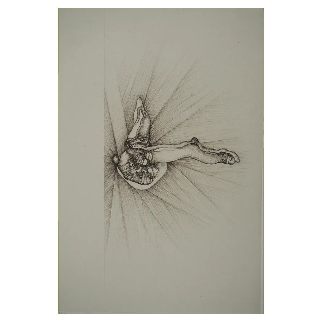 Fred Deux, The Branches, Original Engraving | Chairish