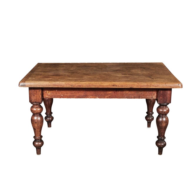 English Dining Table/Scrub Table | Chairish