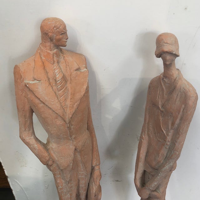 Austin Productions Man and Woman Statues - Set of 2 | Chairish