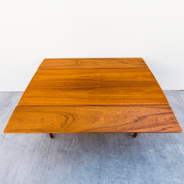 1960s Mid Century Swedish Teak Metamorphic Coffee → Dining → Banquet ...