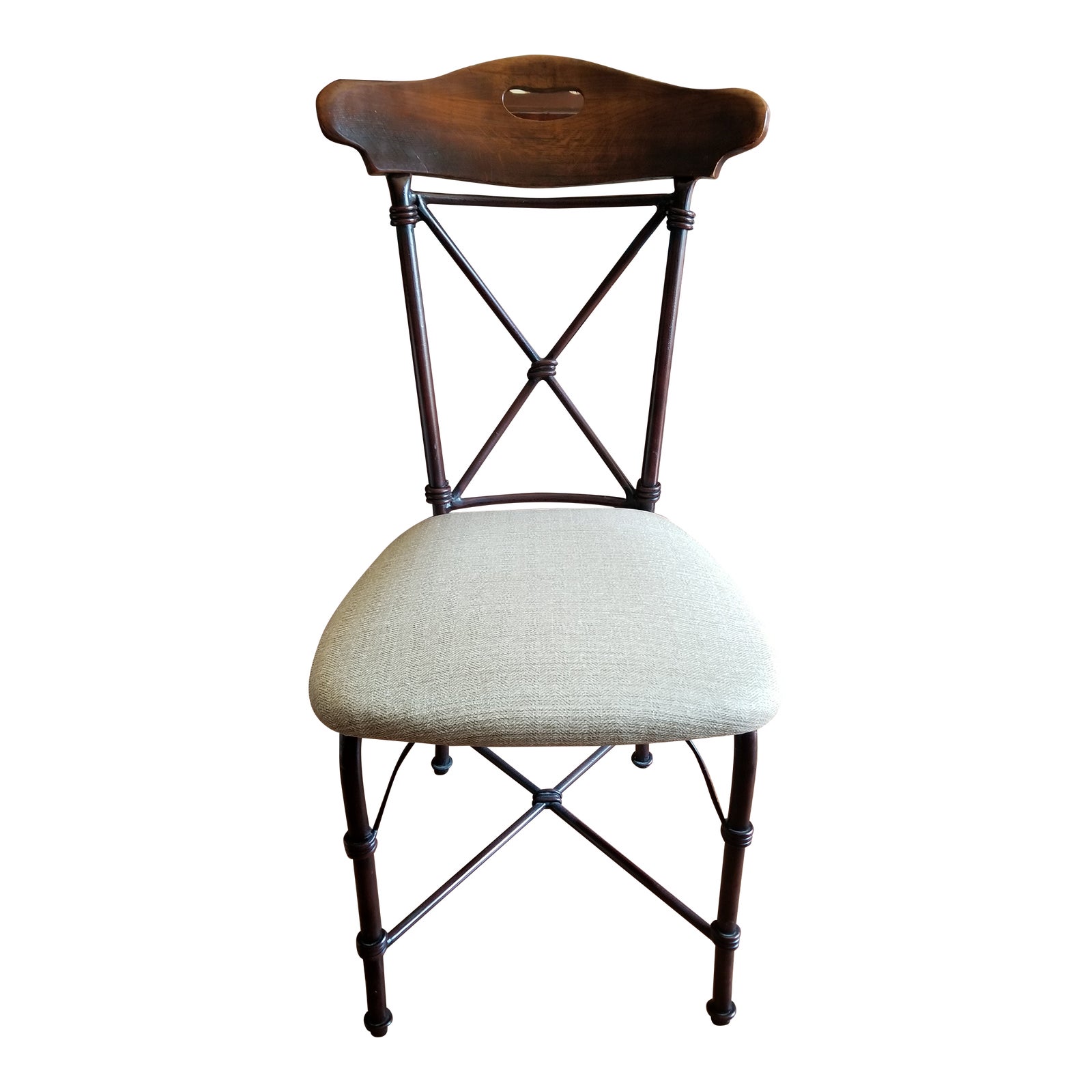 1990s Heavy Metal Chair | Chairish