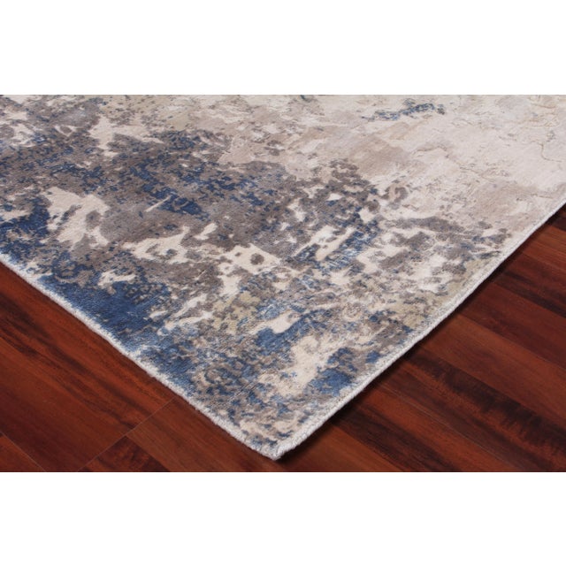 Bruges Multi Hand loom Bamboo/Silk Area Rug - 8'x10' | Chairish