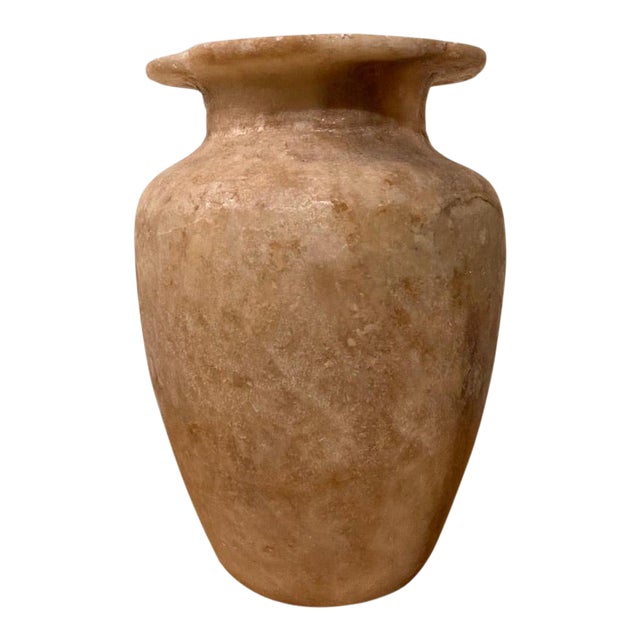 Grand Tour Egyptian Alabaster Jar | Chairish