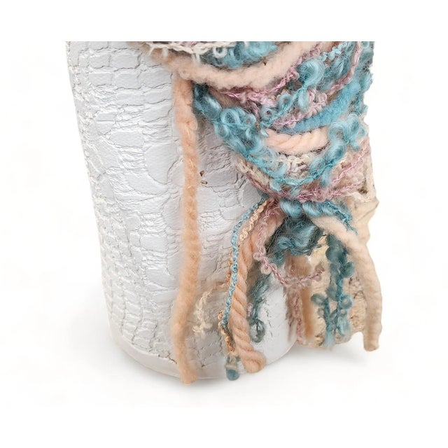 Mixed Media Pottery N' Fiber Vase by EMFrisch ~ Eileen & Mark Frisch ...