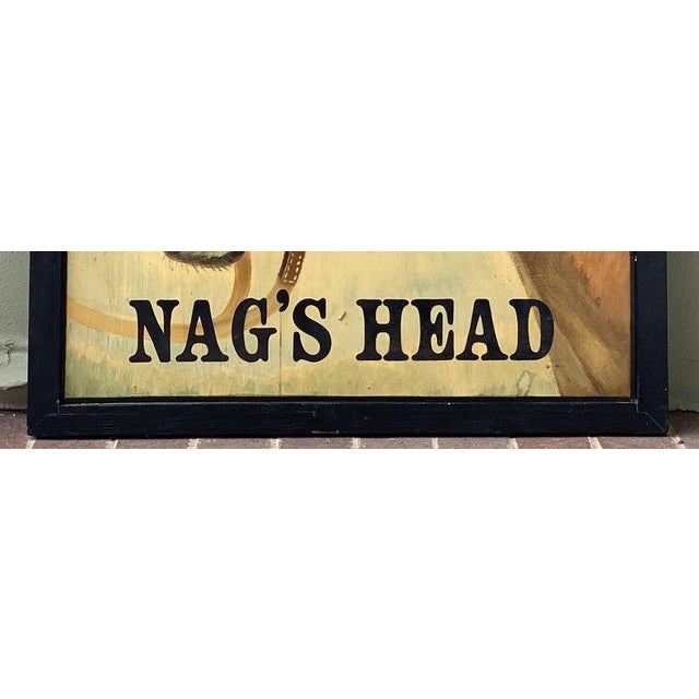 English Pub Sign, "Nag's Head" | Chairish
