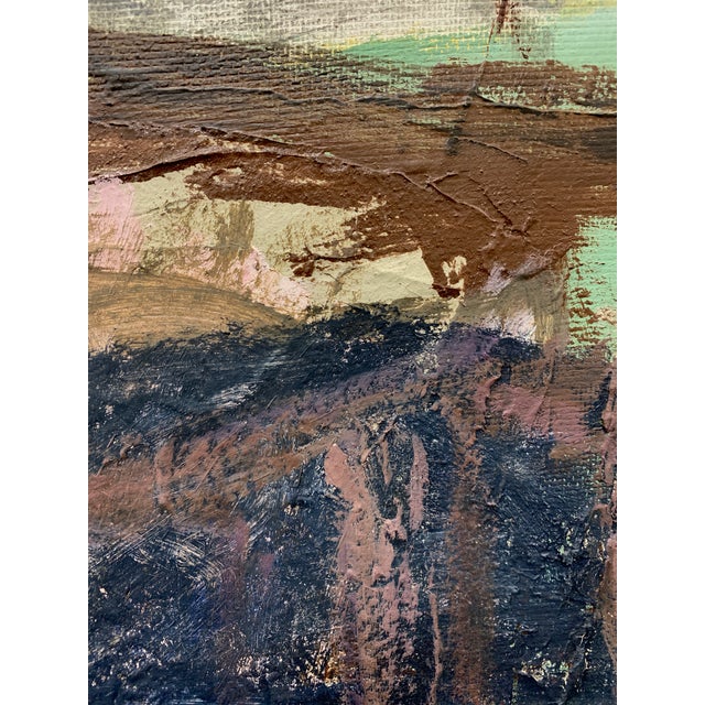 "Girl With Doll" Impasto Mid Century Abstract Expressionism Nyc Female ...