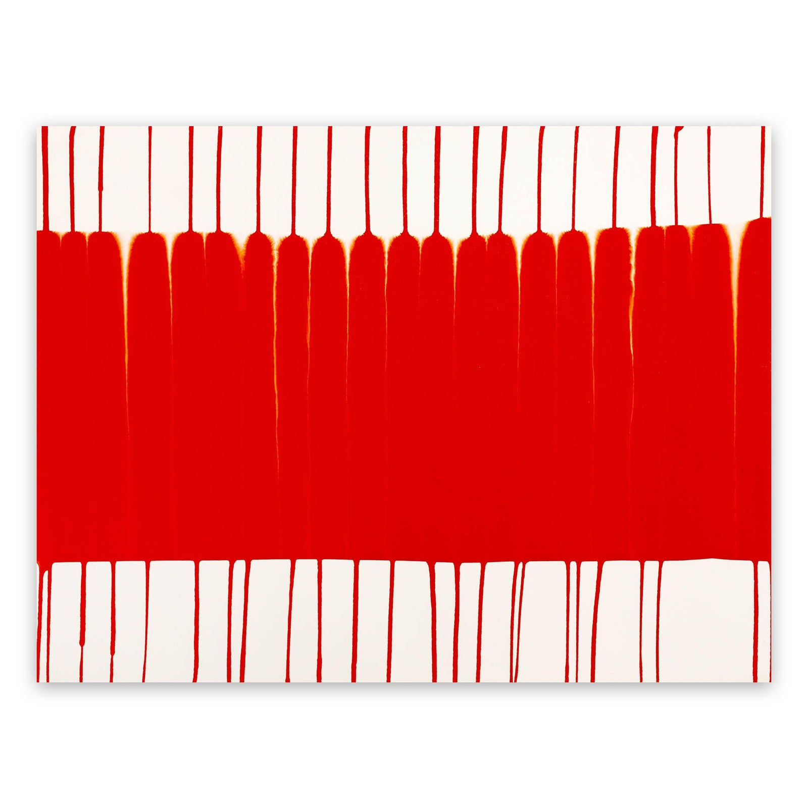 Contemporary Abstract Ink on Paper Painting "Untitled (Ref 16103)" by ...