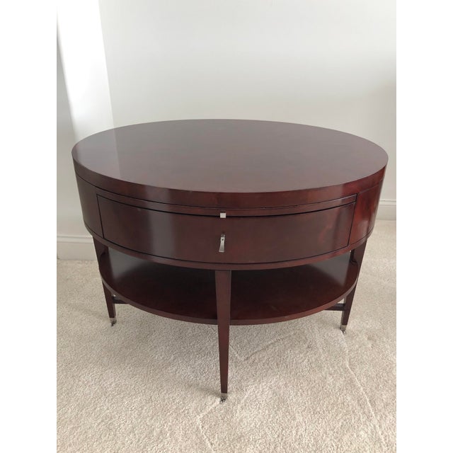 Rosenau Oval Table by Bolier & Company | Chairish