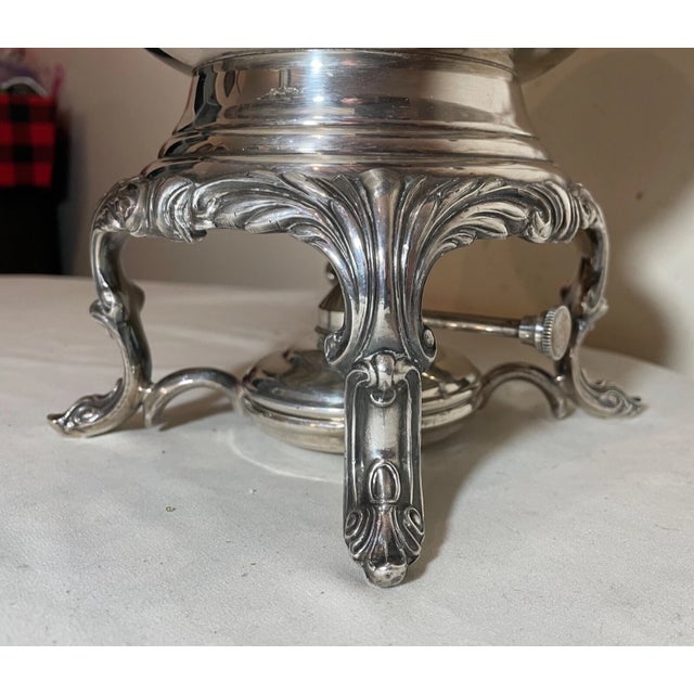 Rare Large Vintage 1961 Silverplate Golf Country Club Member Samovar ...