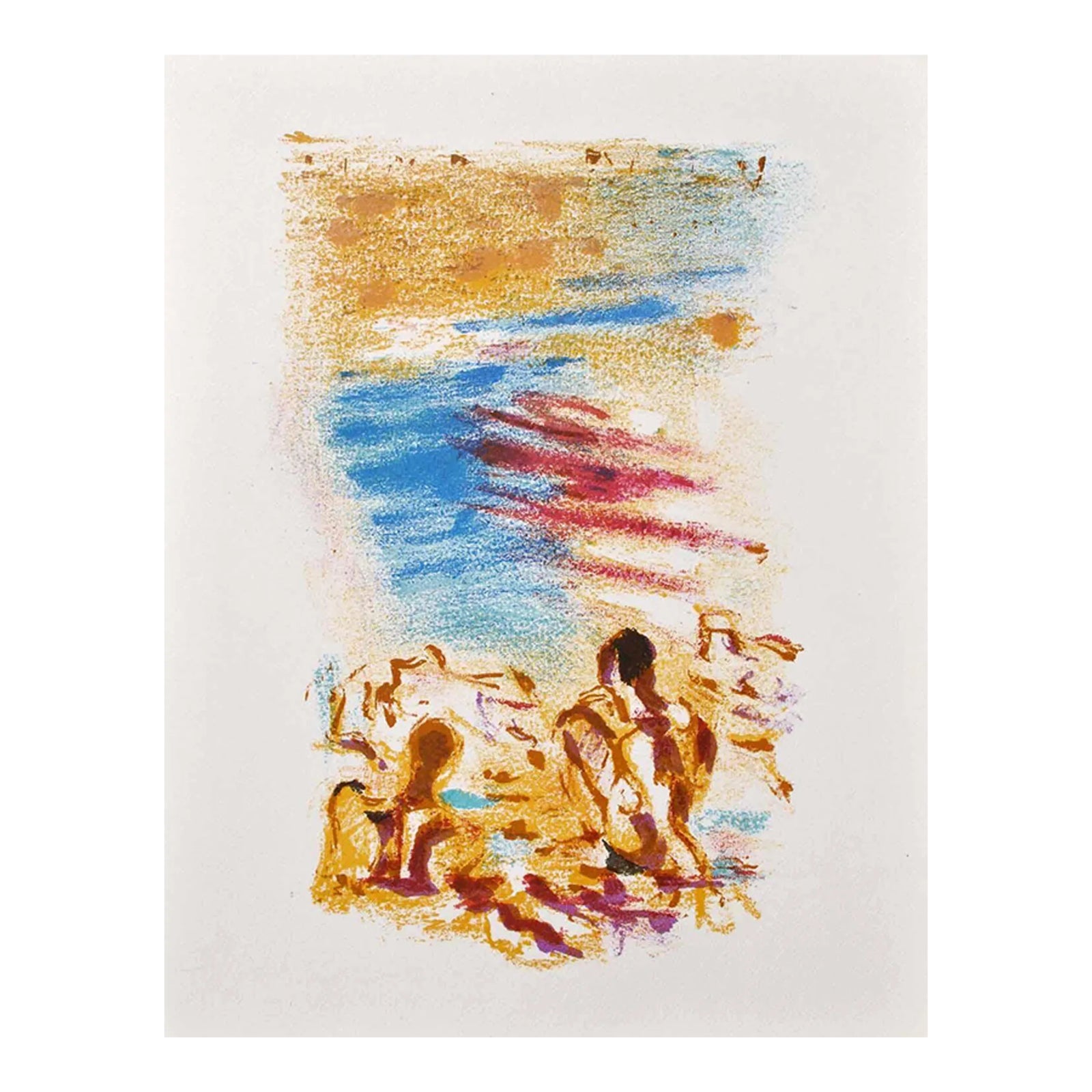 Alexandre Garbell Original Lithograph 3 Mourlot Freres 1962 | Chairish