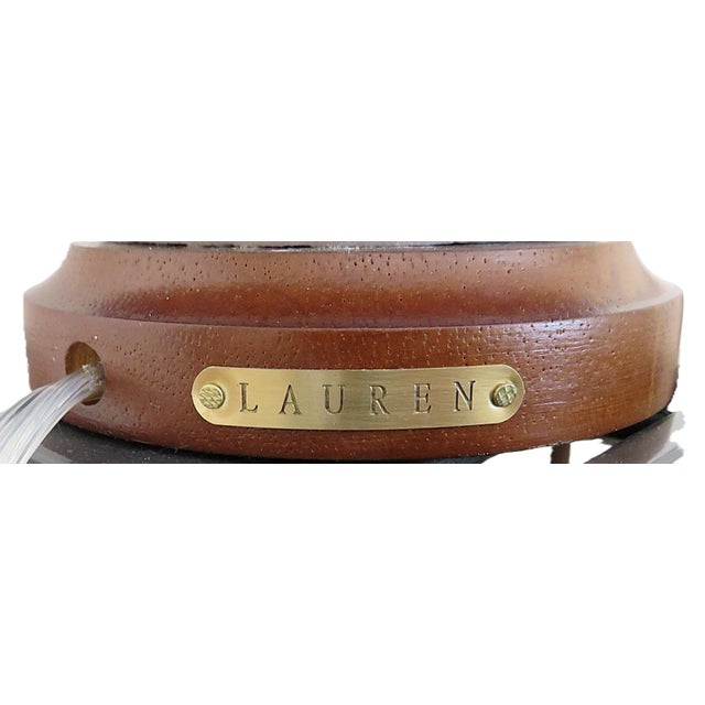 Petite Pair of Ralph Lauren Designer Chinoiserie Table Lamps Blue ...