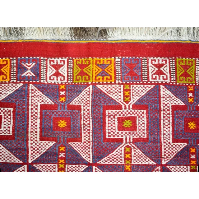 Vintage Anatolian Cicim Rug | Chairish