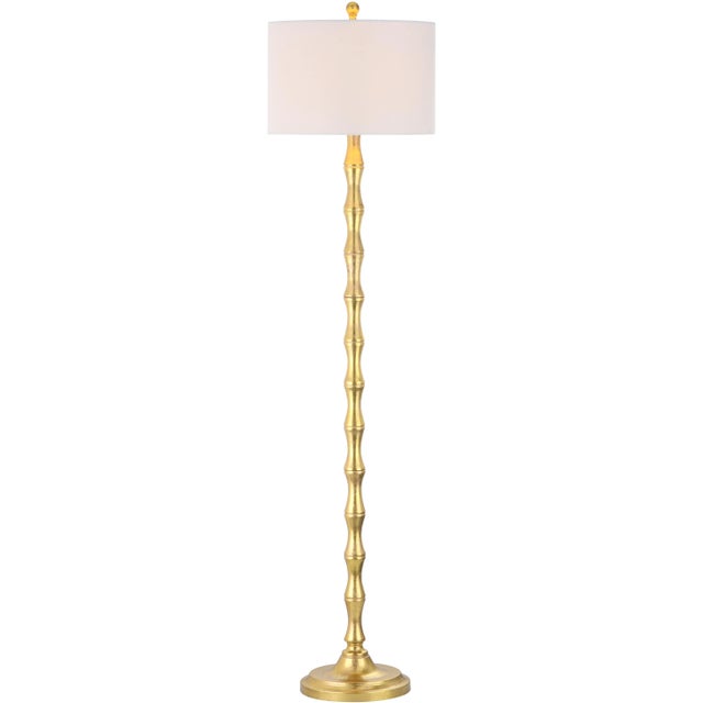 Modern Gold Floor Lamp | Chairish
