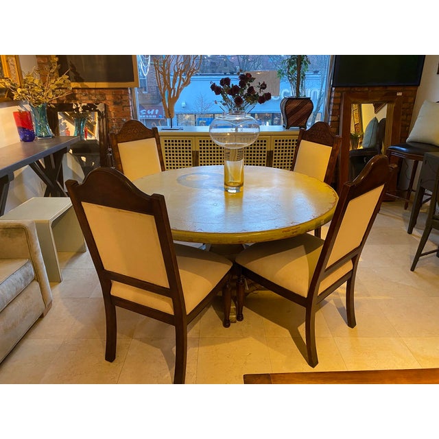 Carved Spanish Colonial Dining Chair | Chairish