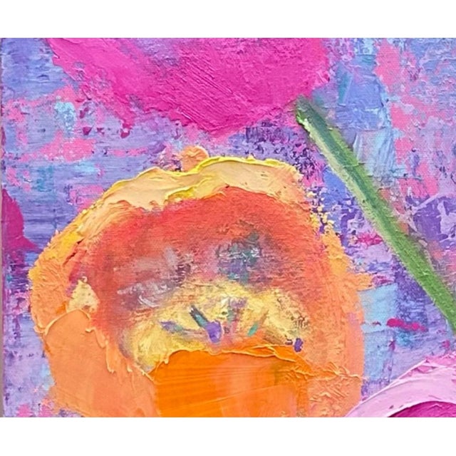 Contemporary Floral Painting by Robin Koffler | Chairish