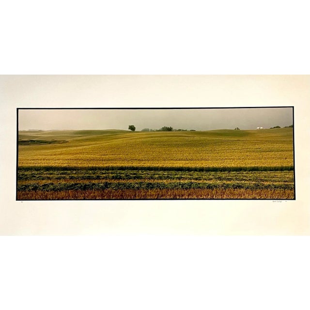 1992 Maxwell Mackenzie, Farm Summer Landscape, Large Panoramic Vintage ...