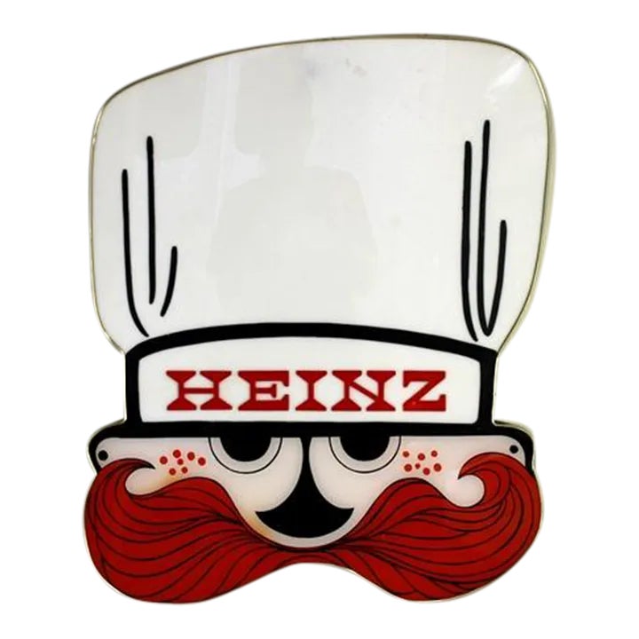 Vintage 70's Heinz Products Chef Sign Retro Dry Erase Board Store ...