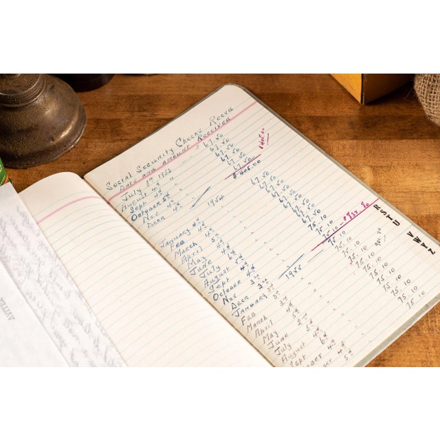 1950 American Ledger Book | Chairish