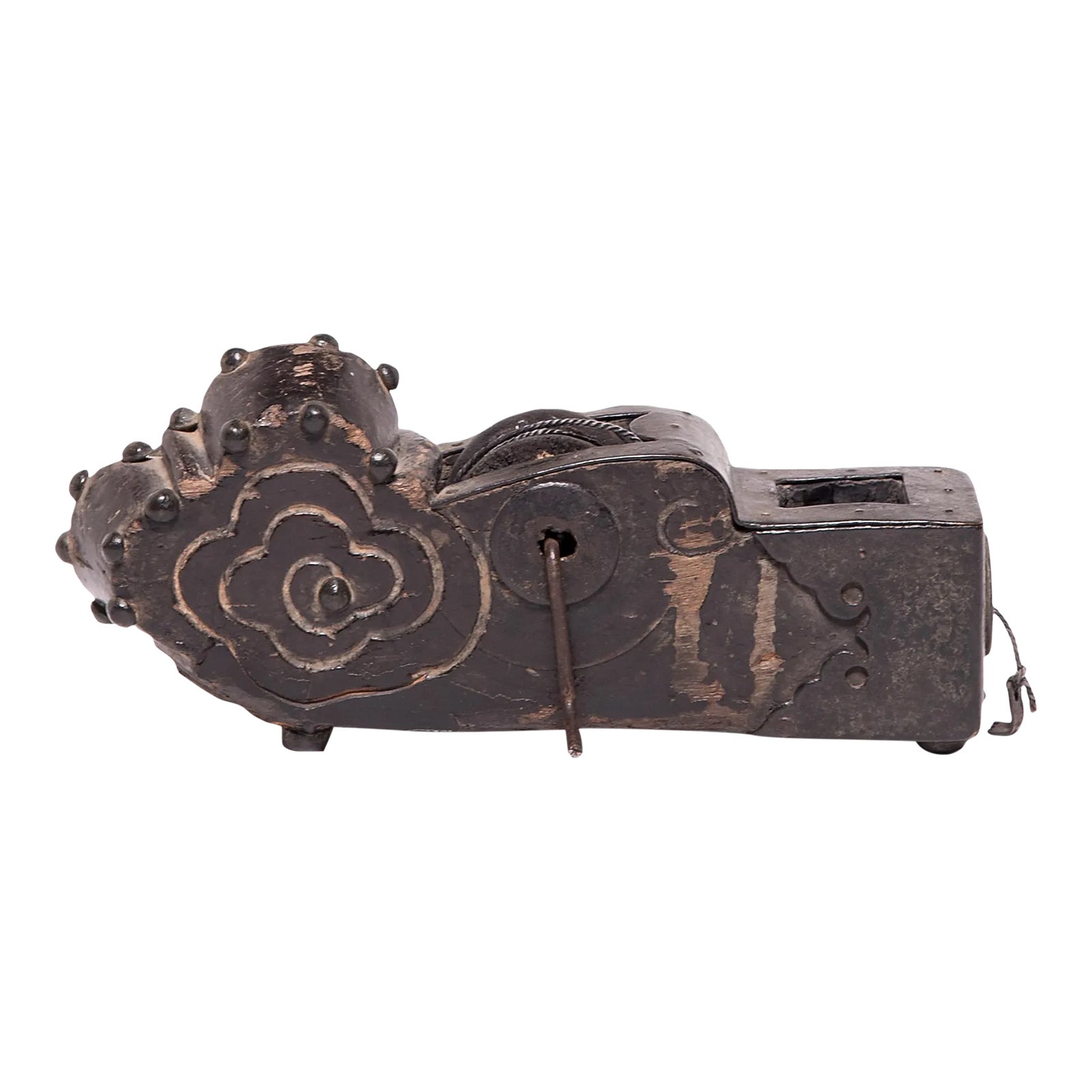 Mid 19th Century Abstract Cloud Carpenter Line | Chairish