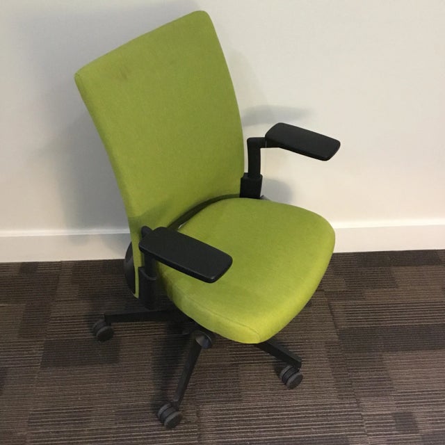 Knoll Remix Modern Office Chair - Green | Chairish