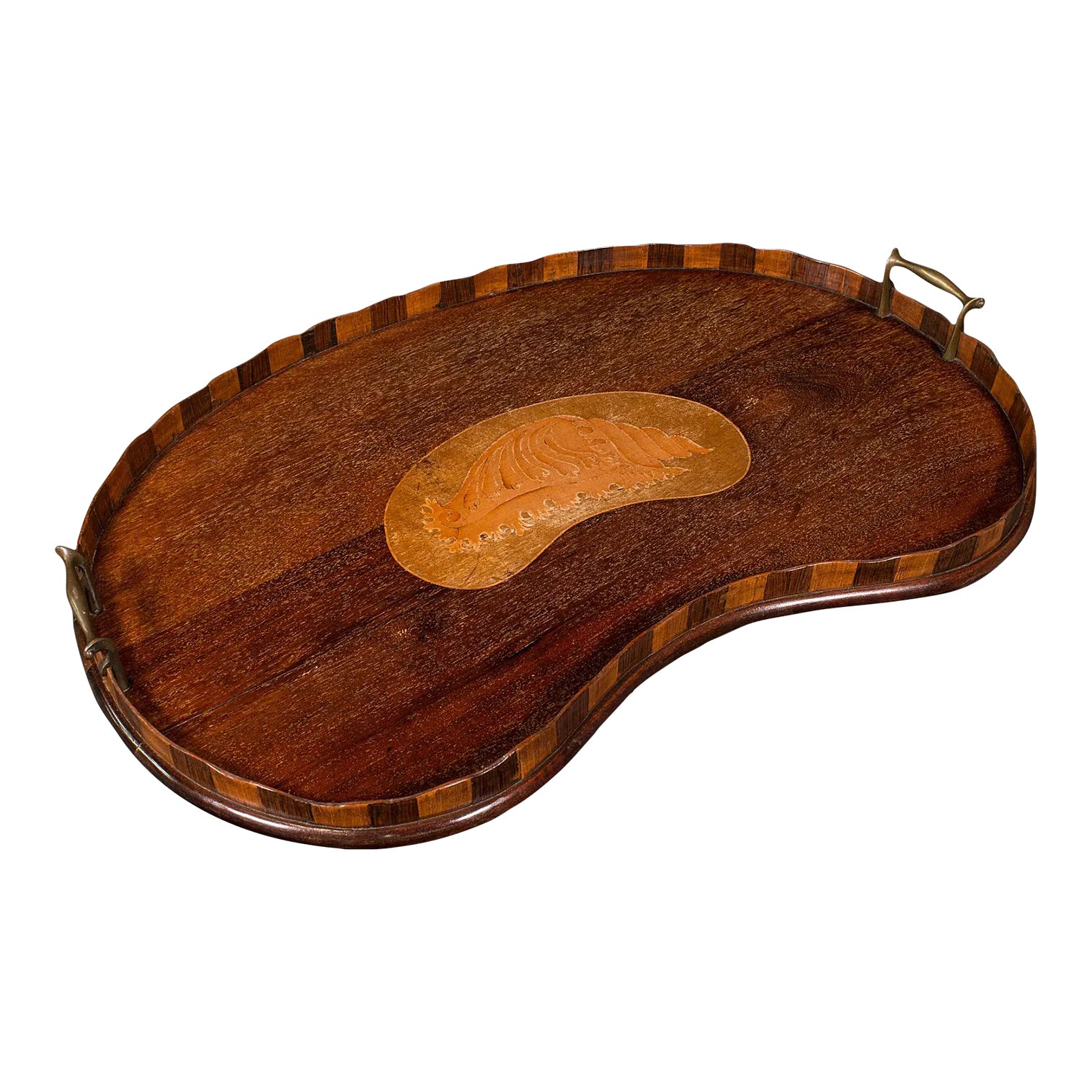 1820s Antique Regency English Butler's Serving Tray | Chairish