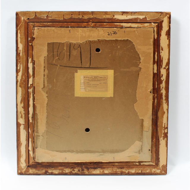 Richard Kruger Antique American Impressionist Sunlit Forest Interior ...