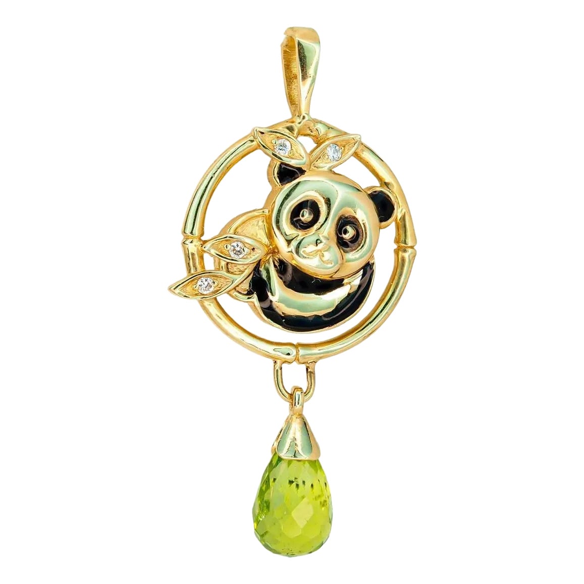 14k Gold Koala Bear Pendant in 14k Gold | Chairish
