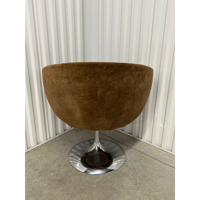Mid Century Overman Pod Chair | Chairish