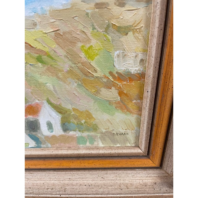 Original Mid-Century Barbara Evans Expressionist Seascape Painting ...