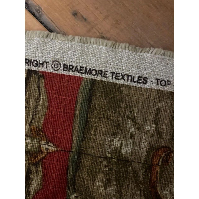 Vintage Stroheim & Romann Baskets Print Upholstery Drapery Fabric- 1 ...