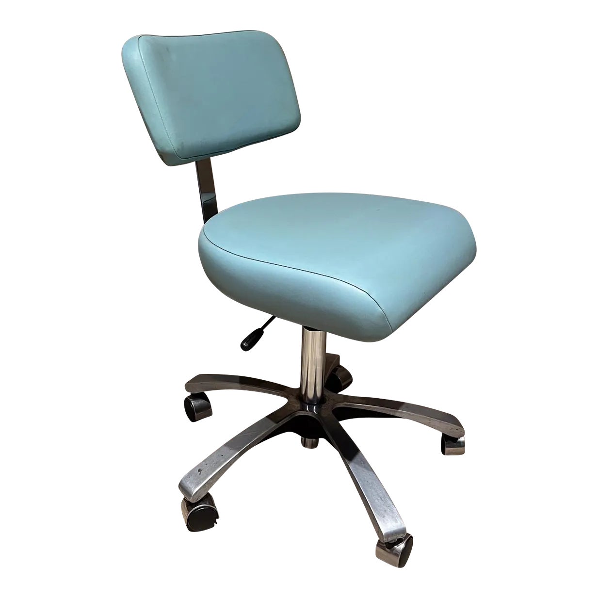 1970s Deluxe Brewer Desk Chair Doctor Stool Del Tube Corp | Chairish