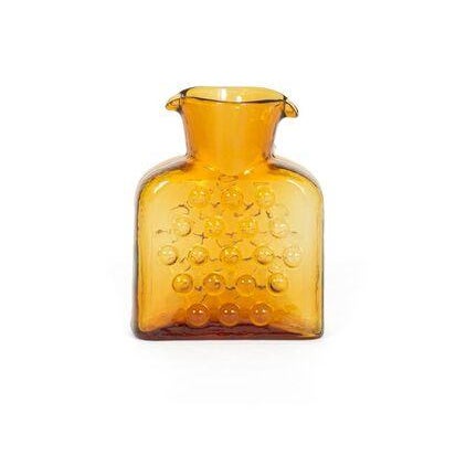 Blenko Hobnail Pitcher | Chairish