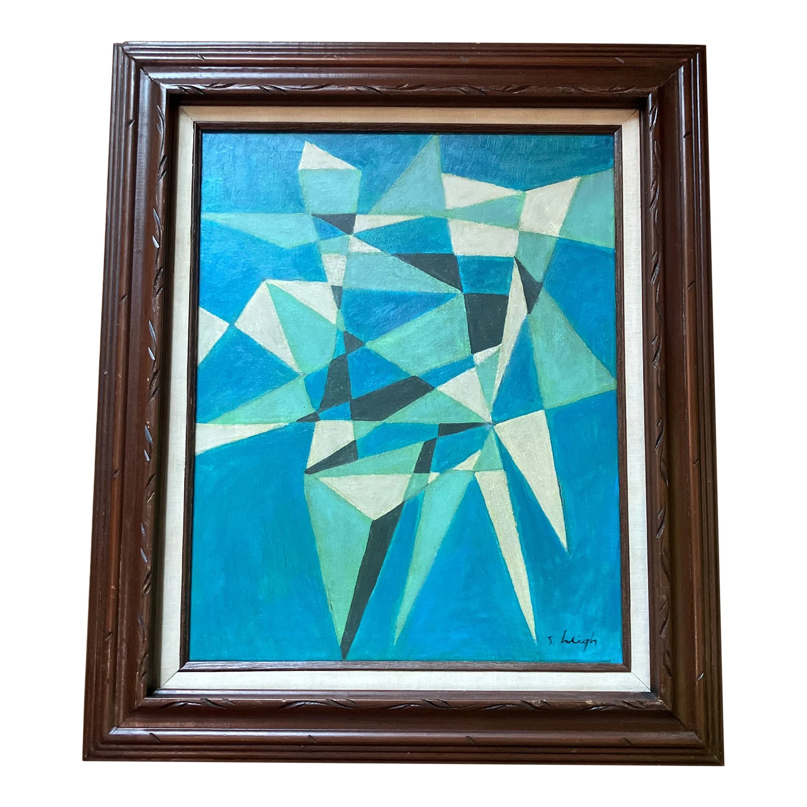 Contemporary Original Stephen Heigh Abstract Painting “Joyous Flight ...