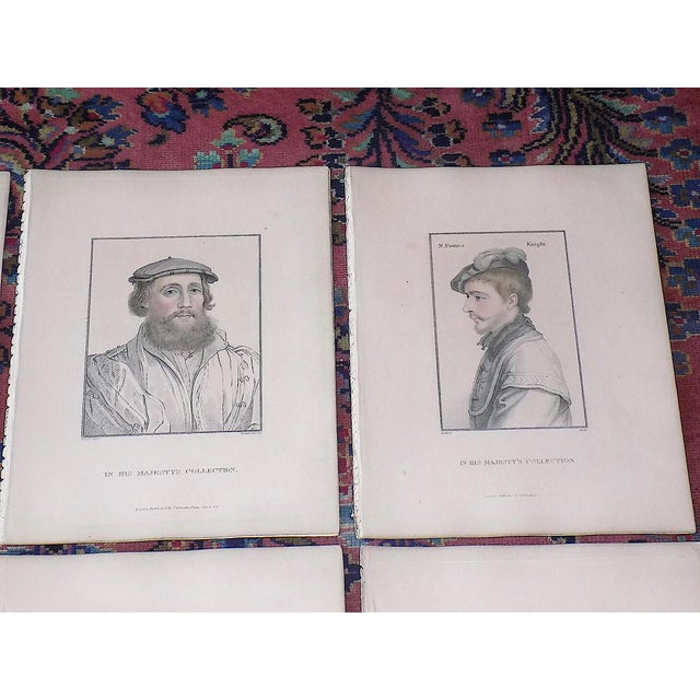 Antique Early 19th C.Engraved Portraits of the Court of Henry VIII ...