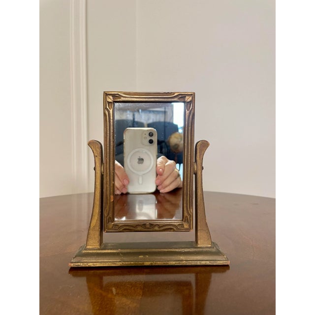 Antique 1920's Art Deco Standing Mirrors, a Pair | Chairish