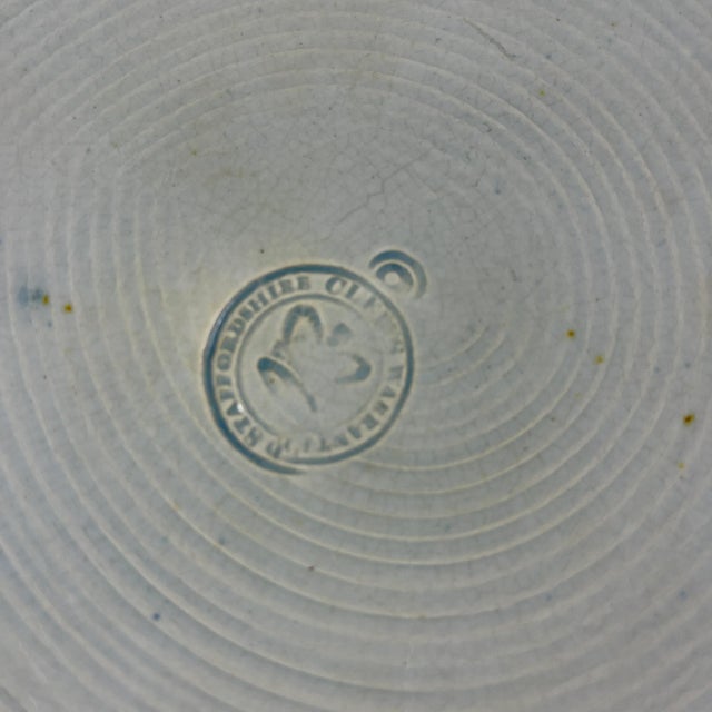 Early Ralph Clews English Leeds Blue Feather or Shell Edge Pearlware ...