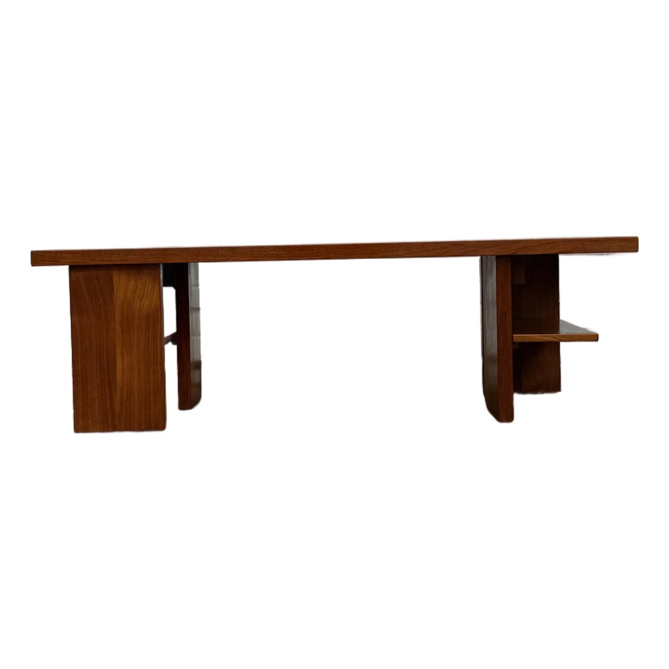 Danish/Scandanavian Modern Teak Multi Level Coffee Table | Chairish