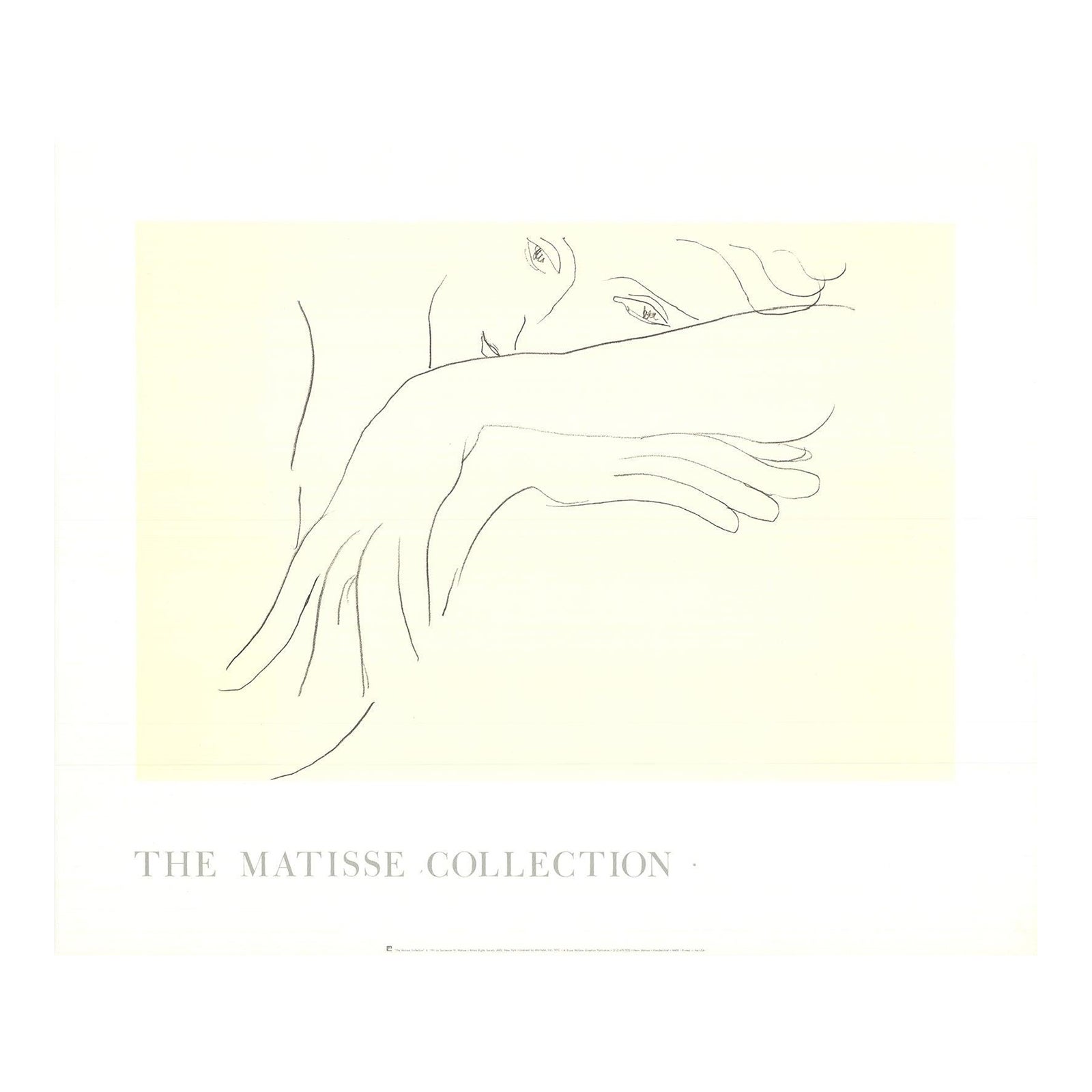 1991 Henri Matisse 'Handkerchief (sm)' Modernism Offset Lithograph ...