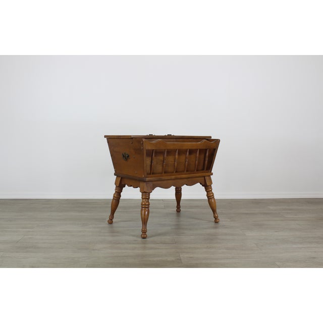 Vintage Traditional Magazine Rack, Side Table, Vintage Shabby Chic Side ...