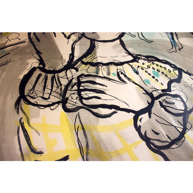 1967 Berggruen Marc Chagall, Oeuvre Grave, Mourlot Poster | Chairish