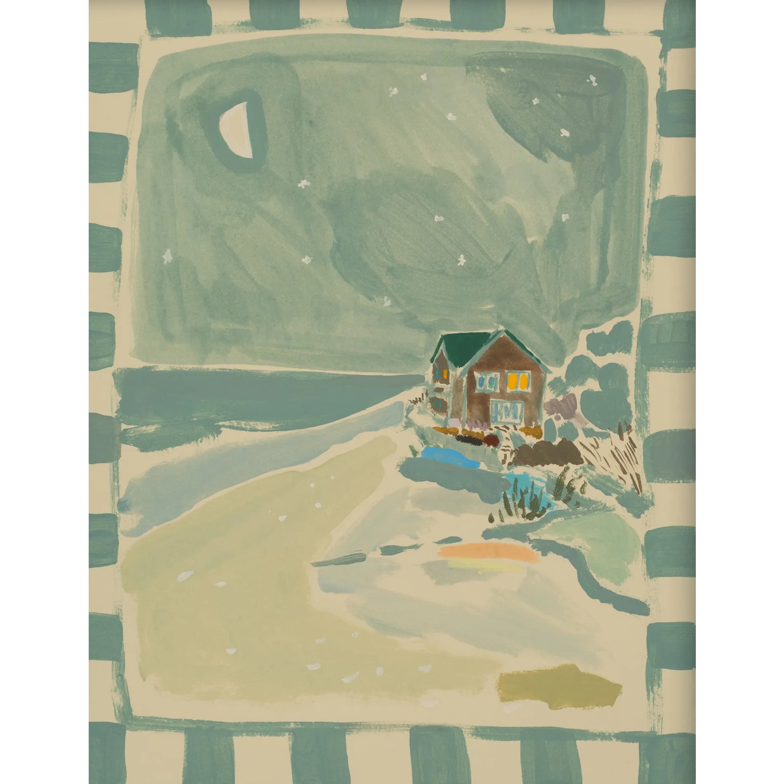 Contemporary Fine Art 24x30 Print 'Aglow' by Artist Blakely Little ...