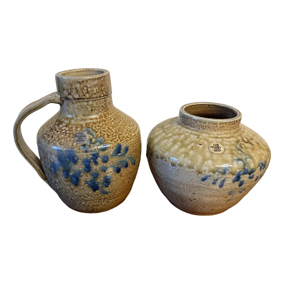 Handmade Ceramic Jars with Real Salt Glaze from Westwälder Steingut ...