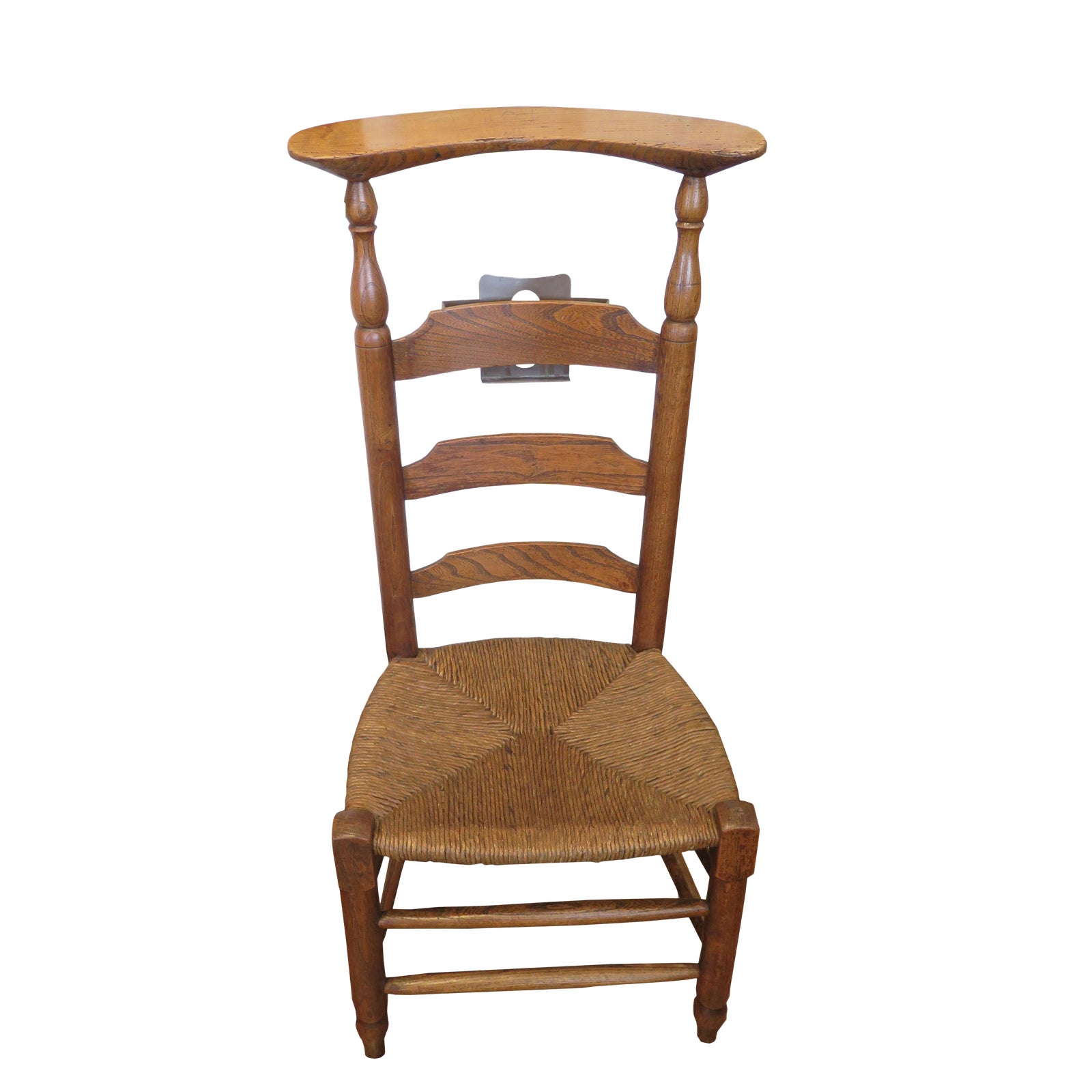 19th Century Antique Prie Dieu Chair | Chairish
