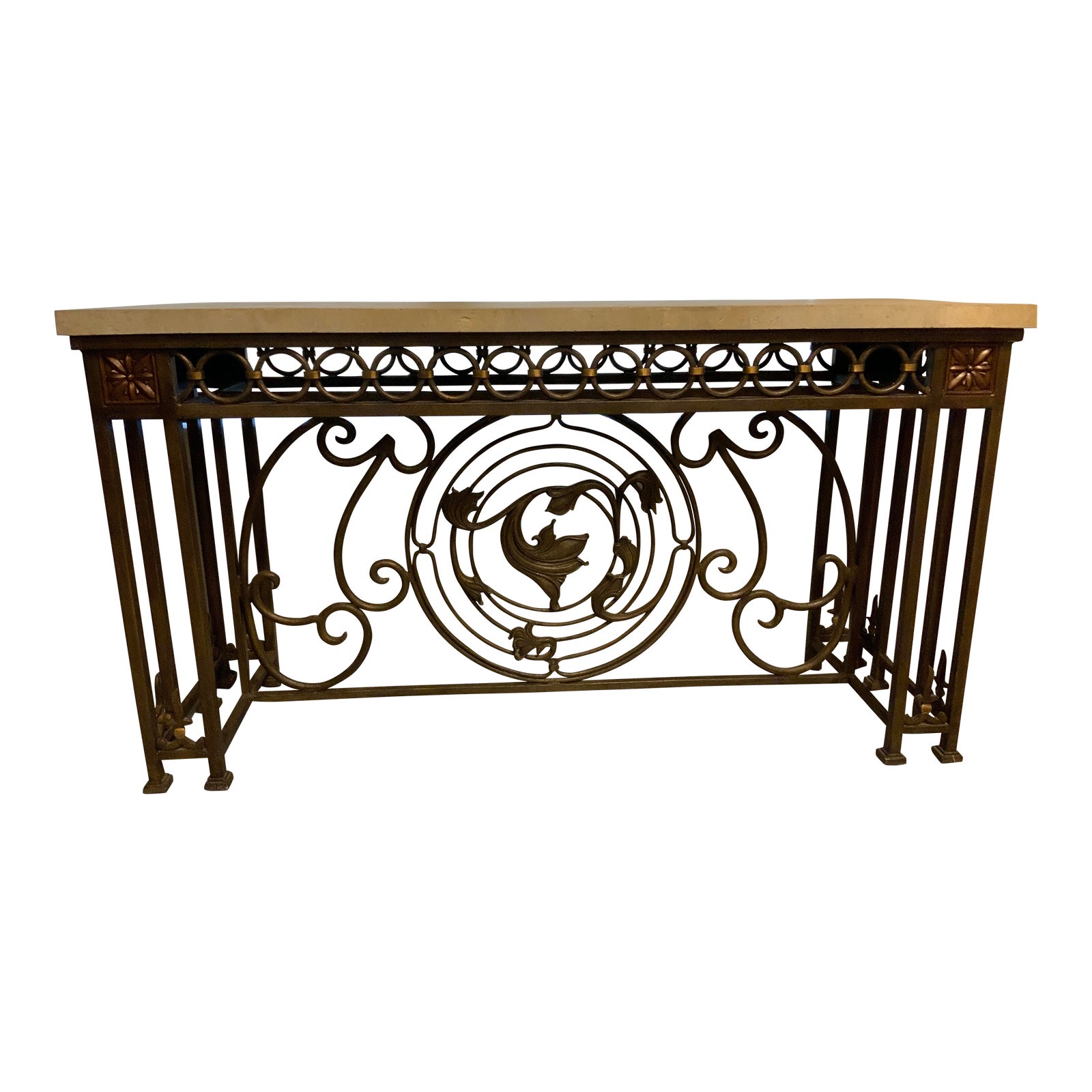 Rustic Signature Console Table | Chairish