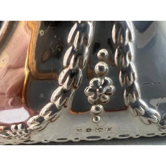 Sterling Silver English Picture Frame by R. Carr Ltd | Chairish