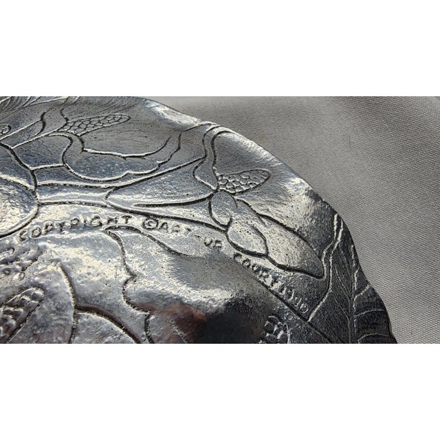 1990s Arthur Court Cast Aluminum Trinket/ Candy Dish | Chairish