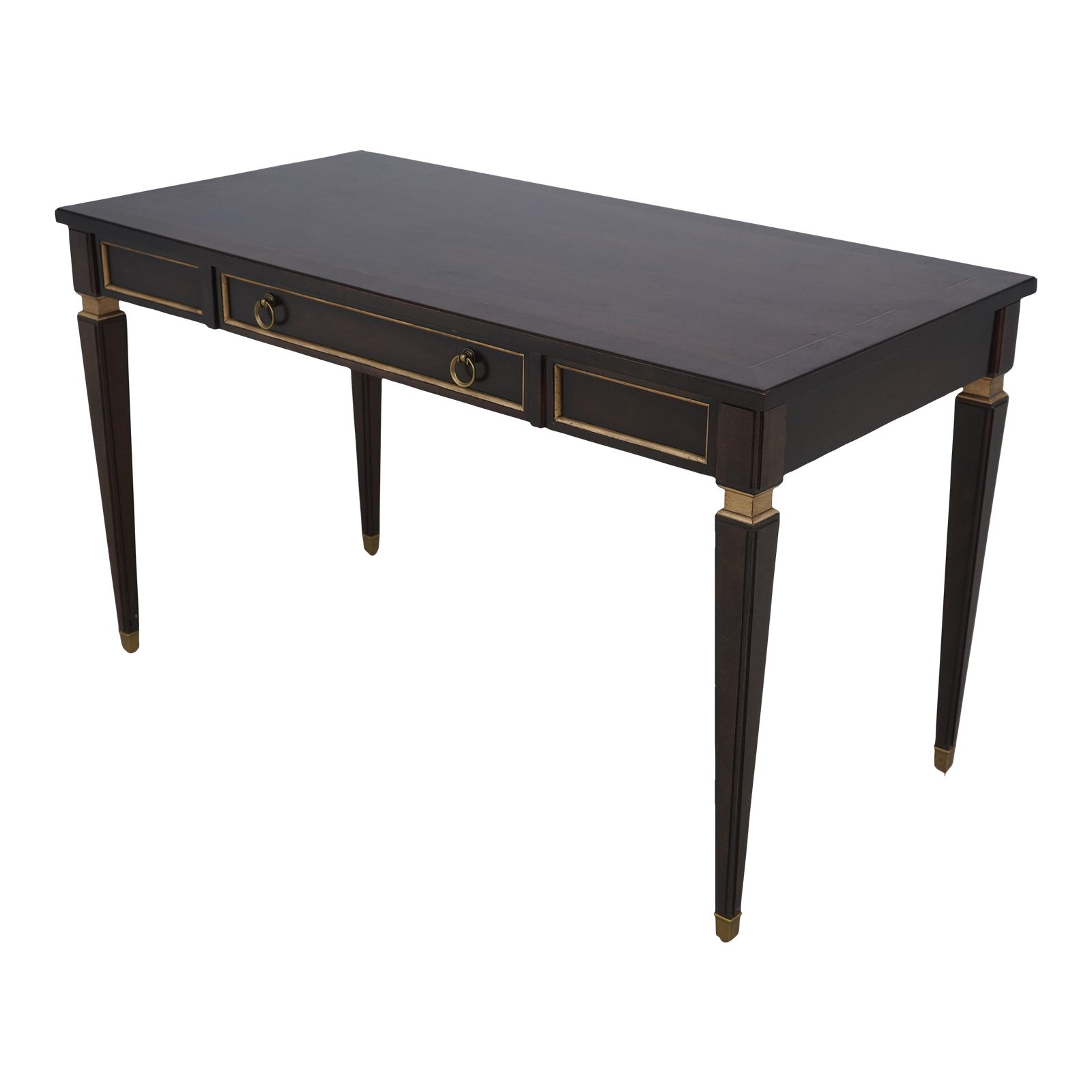 Ethan Allen Directorie Style 1 Drawer Writing Desk | Chairish