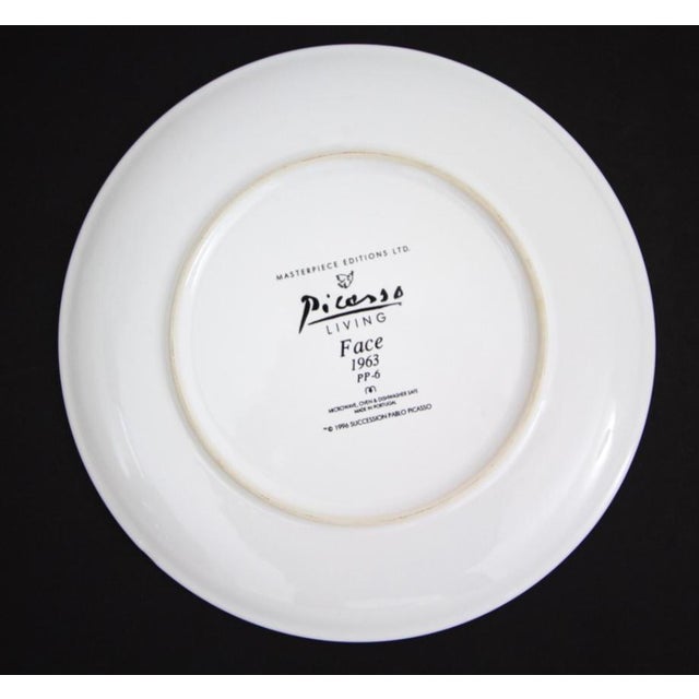 1996 Pablo Picasso Living Face Plate | Chairish